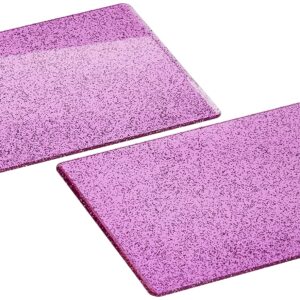 Sizzix SIZ662142 Cutting Pad Standard Purple Silver Glitter Purpleslr