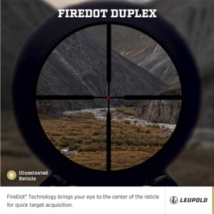 Leupold VX-5HD 3-15x44 (30mm) CDS-ZL2 Side Focus Illum. FireDot Duplex Reticle Riflescope