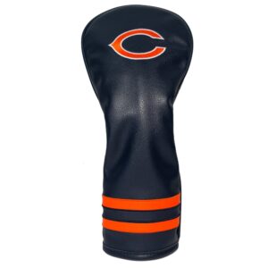 team golf nfl chicago bears vintage fairway head cover vintage fairway golf club headcover, form fitting design, retro design & superb embroidery