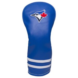 team golf mlb toronto blue jays vintage fairway head cover vintage fairway golf club headcover, form fitting design, retro design & superb embroidery