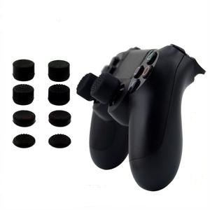 Pack of 8 pcs Analog Controller Gamepad Raised Antislip Thumb Stick Grips Thumbsticks Joystick Cap Cover for PS4, PS3, Xbox 360, Wii U, PS2 Controller (Black)