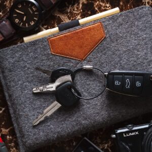 Large Key Ring Wire Stainless Steel Keychain Car Cable Keyring Loop Luggage Tag Hinge Keepers Binding Carabiner Big Locking