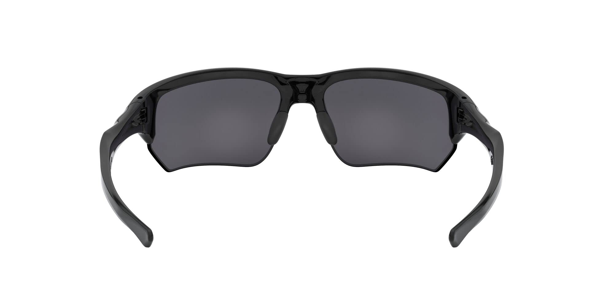 Oakley Men's OO9363 Flak Beta Rectangular Sunglasses, Polished Black/Black Iridium, 64 mm