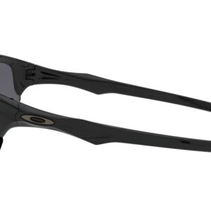 Oakley Men's OO9363 Flak Beta Rectangular Sunglasses, Polished Black/Black Iridium, 64 mm