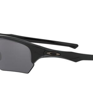 Oakley Men's OO9363 Flak Beta Rectangular Sunglasses, Polished Black/Black Iridium, 64 mm