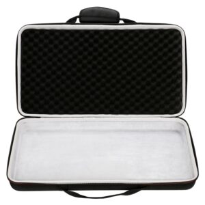 LTGEM Case for Pioneer DJ DDJ-400 / DDJ-SB3 (DDJ-SB3-N) / DDJ-SB2 or Portable 2-channel Controller or DDJ-RB Performance DJ Controller-Black (20.8×11.2×2.5 inch)