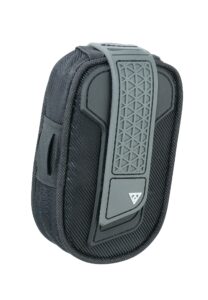 topeak tri-backup spare road inner tube bag, black, 12.2 x 6.8 x 4.4 cm / 4.8” x 2.7” x 1.7”