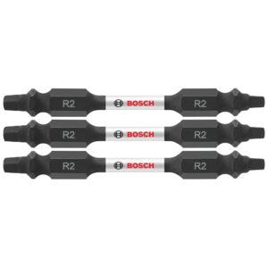 bosch itdesq22503 3-pack 2-1/2 in. square #2 impact tough double-ended screwdriving bits