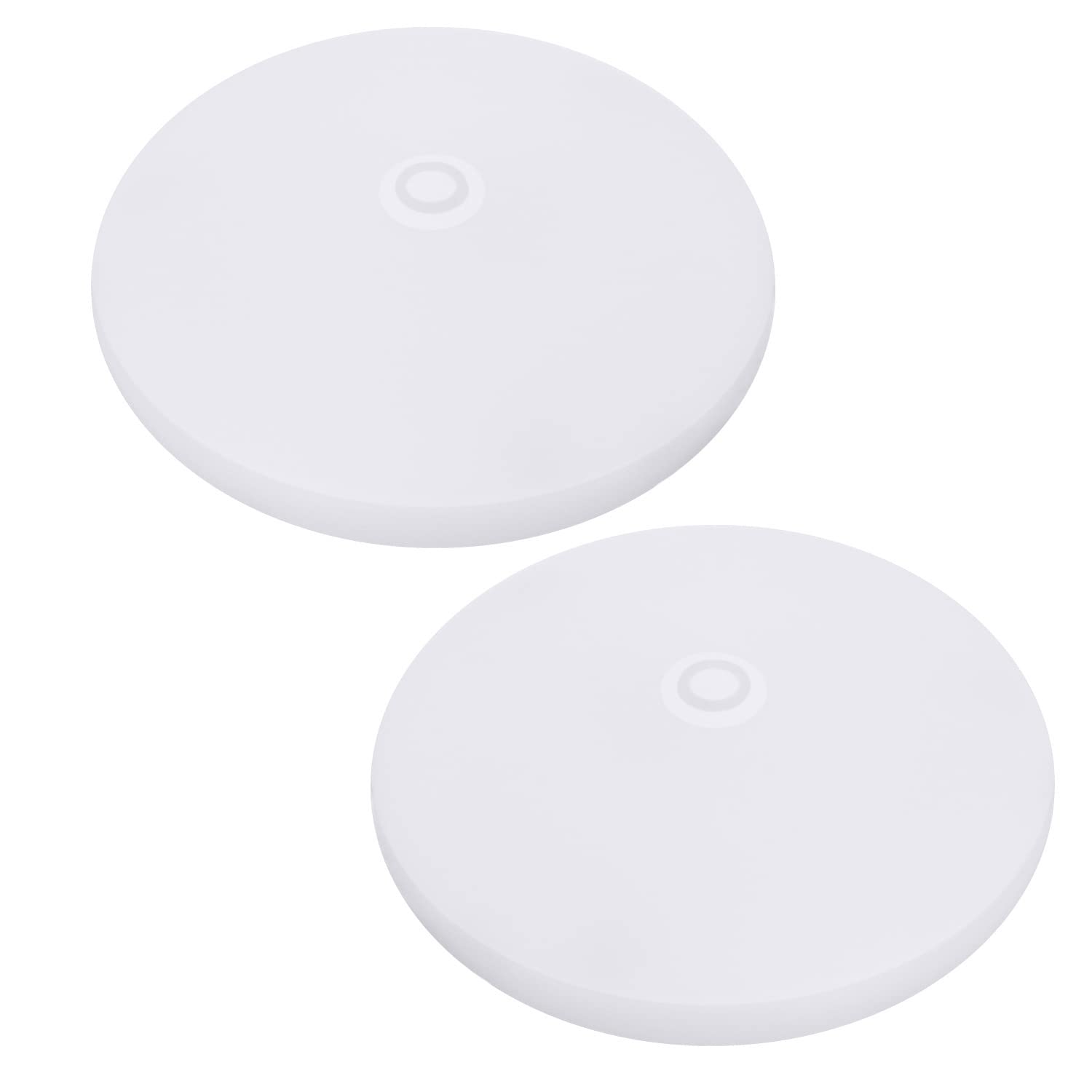 Facon 3-1/2'' LED RV Puck Light with Switch, 2-Packs Slim Surface Mount Ceiling Dome Light, 12V DC Interior Light for RV Camper Trailer Motorhome, 4000K Cool White