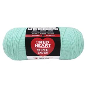 yarn red heart super saver 0520 minty 7 oz - 198 grams - 364 yards