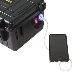 Yak-Power YP-BBK Power Pack Battery Box, Battery Solution for Kayak