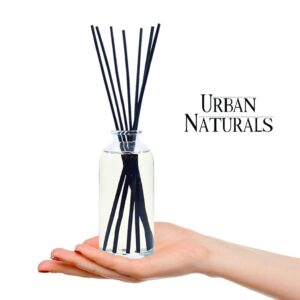 Urban Naturals Lavender Vanilla Reed Diffuser Set | Room Scent Infuser with Real Lavender & Natural Flowers | Soothing Scent Makes a Great Housewarming Gift | Great Idea