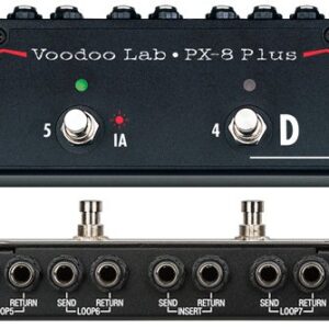 Voodoo Lab PX-8 PLUS True Bypass Programmable Pedal Switcher