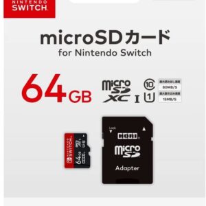 【Nintendo Switch対応】 マイクロSDカード64GB for Nintendo Switch