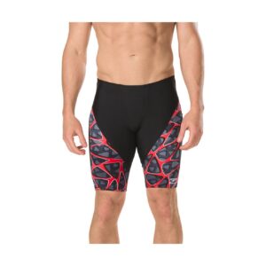 speedo men's swimsuit jammer endurance+ caged out - manufacturer discontinued