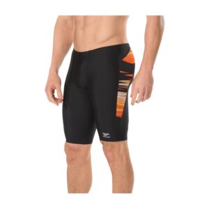 speedo men's swimsuit jammer endurance+ havoc state - manufacturer discontinued