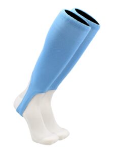 tck solid colored baseball stirrups pattern a (columbia blue, large)