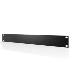 ac infinity rack panel accessory blank 1u space for 19" rackmount, premium aluminum build and anodized finish