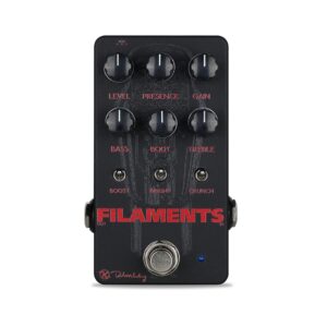 keeley filaments high gain distortion, black (kfil)