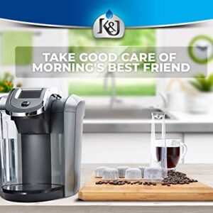 K&J Replacement Keurig Starter Kit for Keurig 2.0 Brewers - Includes Side Reservoir Filter Holder And 6-pack of Keurig 2.0 Compatible Water Filters