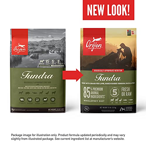 ORIJEN Dry Dog Food, Tundra, Biologically Appropriate & Grain Free