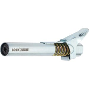 locknlube grease gun coupler xl - extra reach for recessed grease fittings