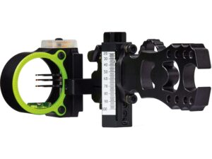 black gold ascent verdict archery sight-black/right hand adjustable-3 pin/ .19 pin size