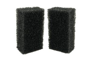 bickmore felt hat cleaning sponge - perfect for western, cowboy, cowgirl hats & more black