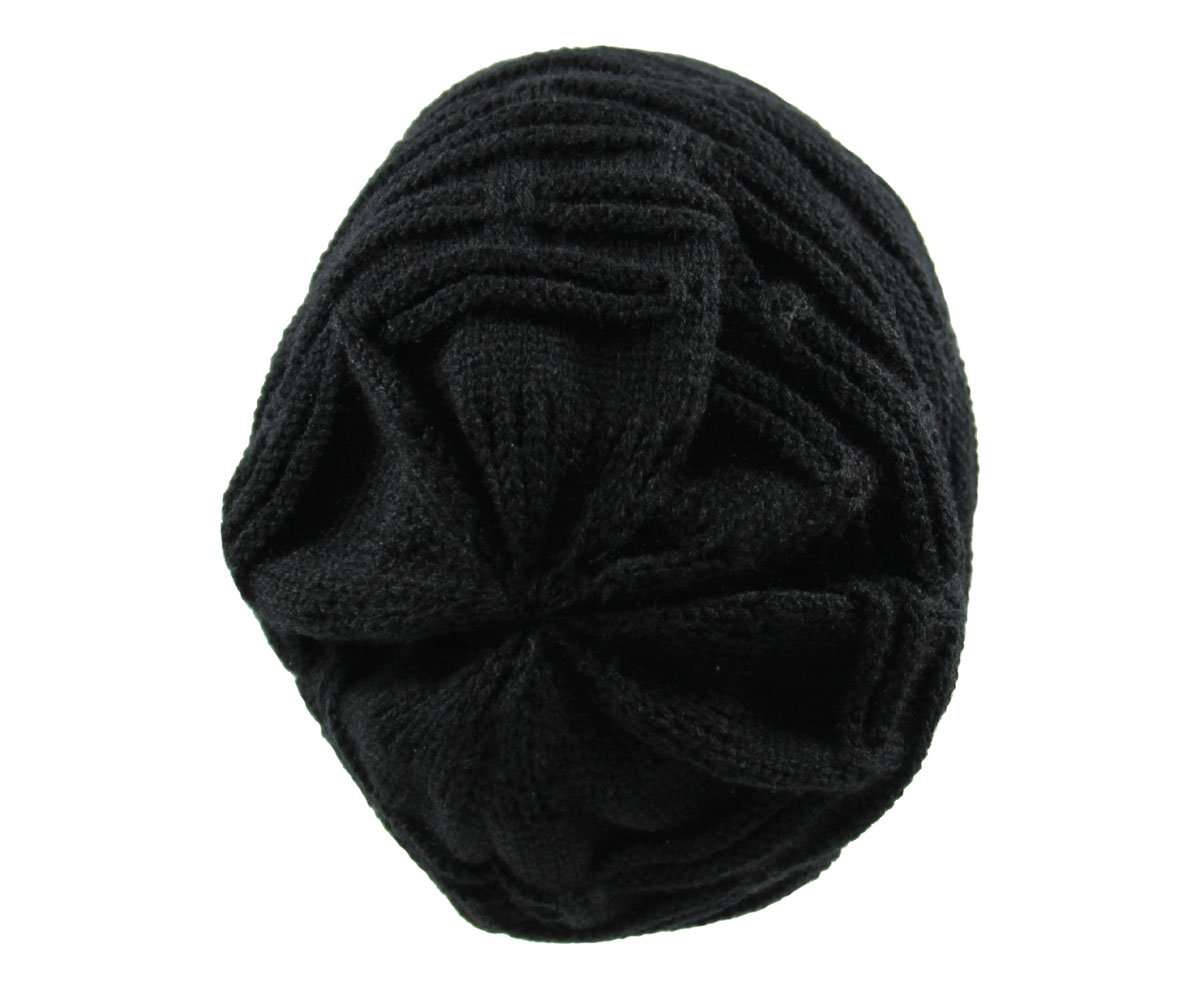 RW Rasta Stretch Long Beanie Hats Black