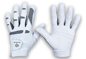 bionic men's performance grip pro premium leather golf glove (x-large, right)