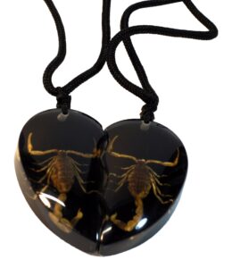 realbug sp2214 necklace, black/gold