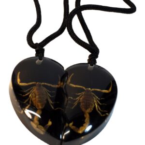 REALBUG SP2214 Necklace, Black/Gold