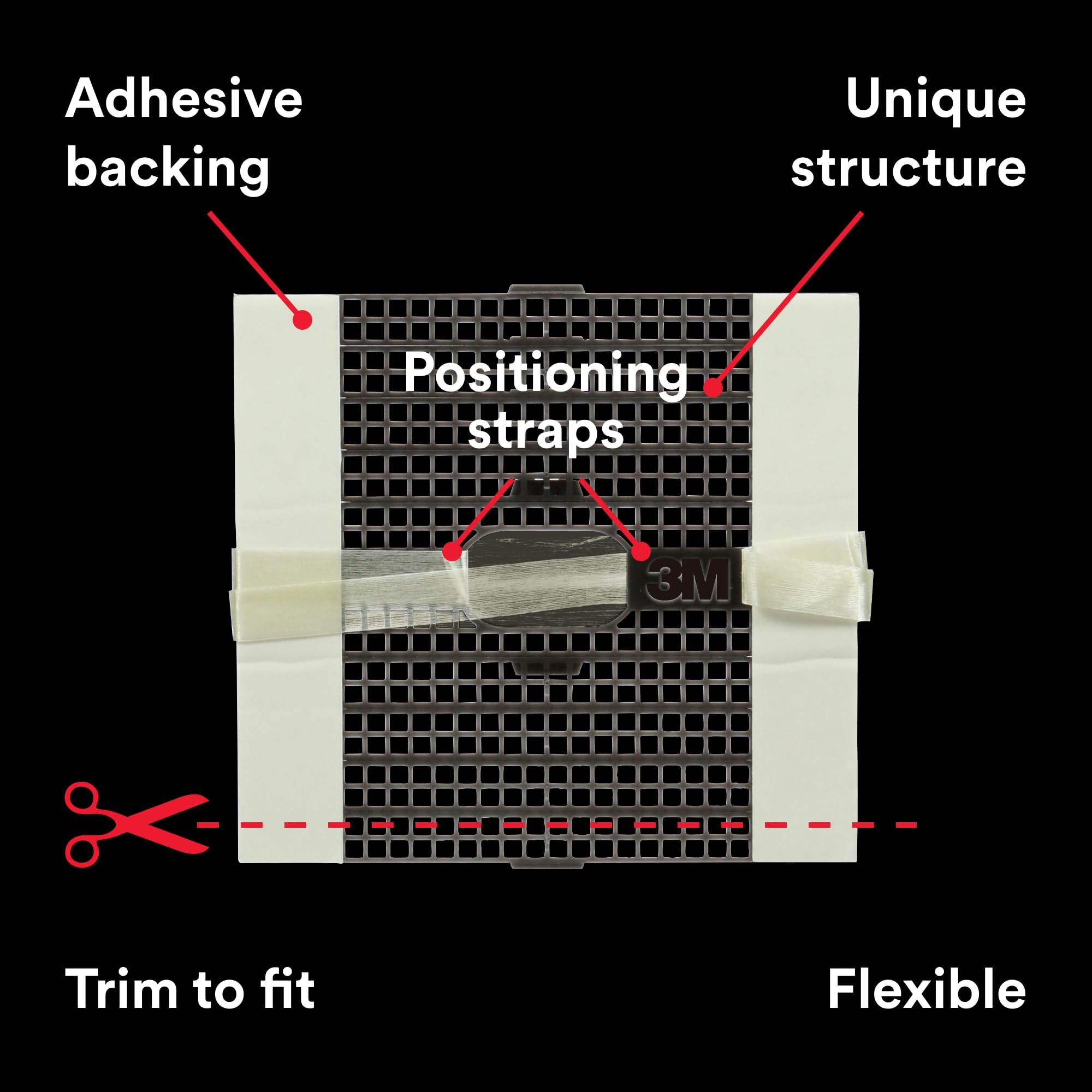 3M High Strength Large Hole Repair Kit, Includes Fiber Reinforced Spackling Compound (12 oz.), Repair Plate, Putty Knife and Sanding Sponge, For Easy Wall Repair, No Shrinking or Cracking (LHR-KIT)