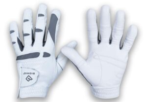 bionic men's performance grip pro premium leather golf glove (large, left)