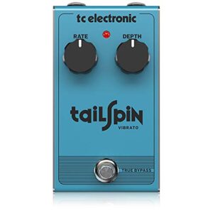 tc electronic tailspin vibrato classic true pitch vibrato with all-analog bucket-brigade design