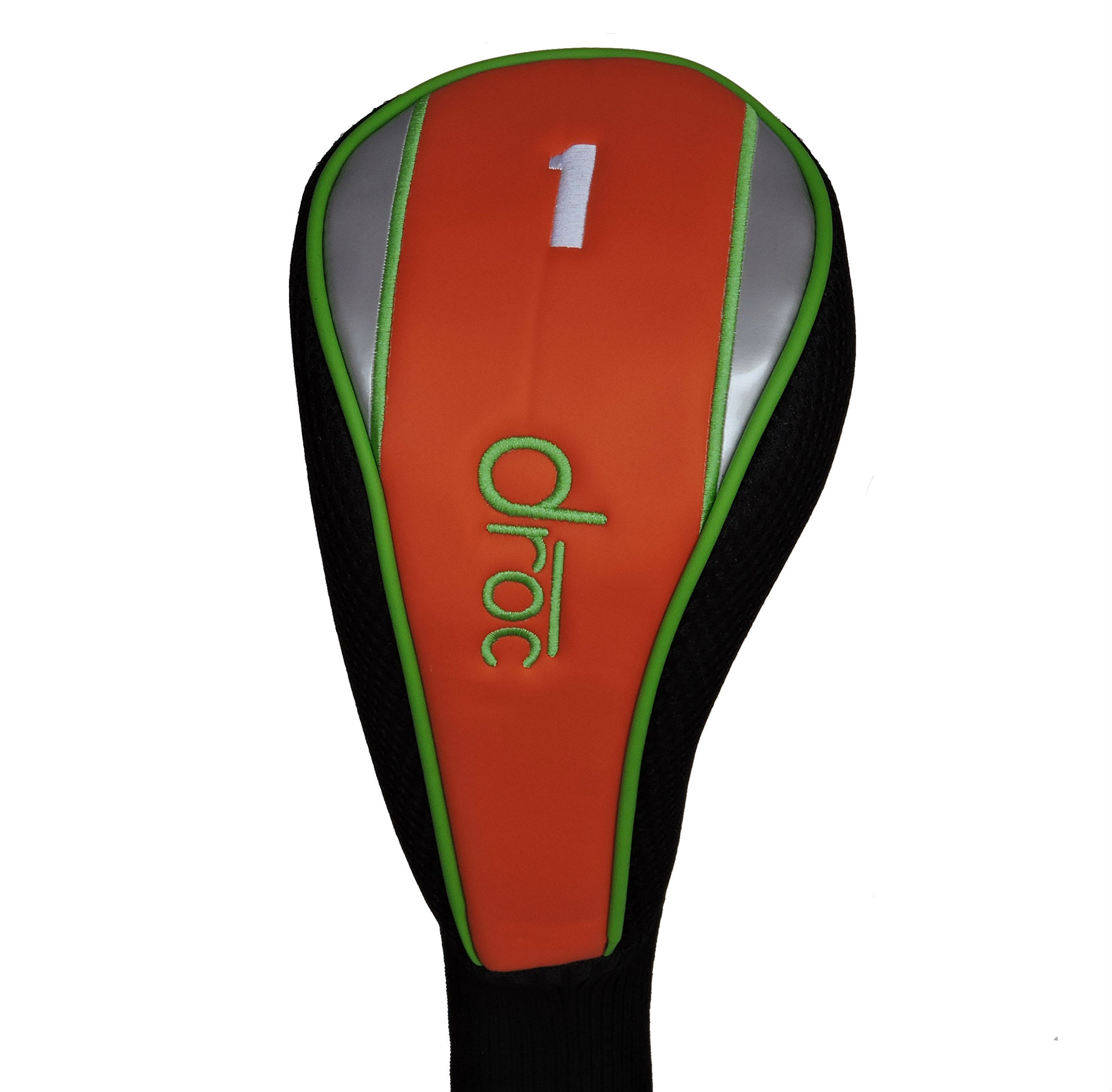 Droc - Dimond Golf Driver Right Hand (10.5 Degrees. 100% Titanium, 100% Graphite Shaft) Age 10 - Adult Orange and Black