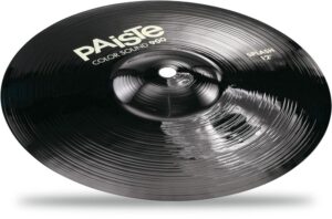 paiste 12 inches color sound 900 black splash cymbal