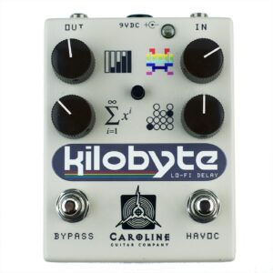 caroline guitar kilobyte lo-fi delay"64" version