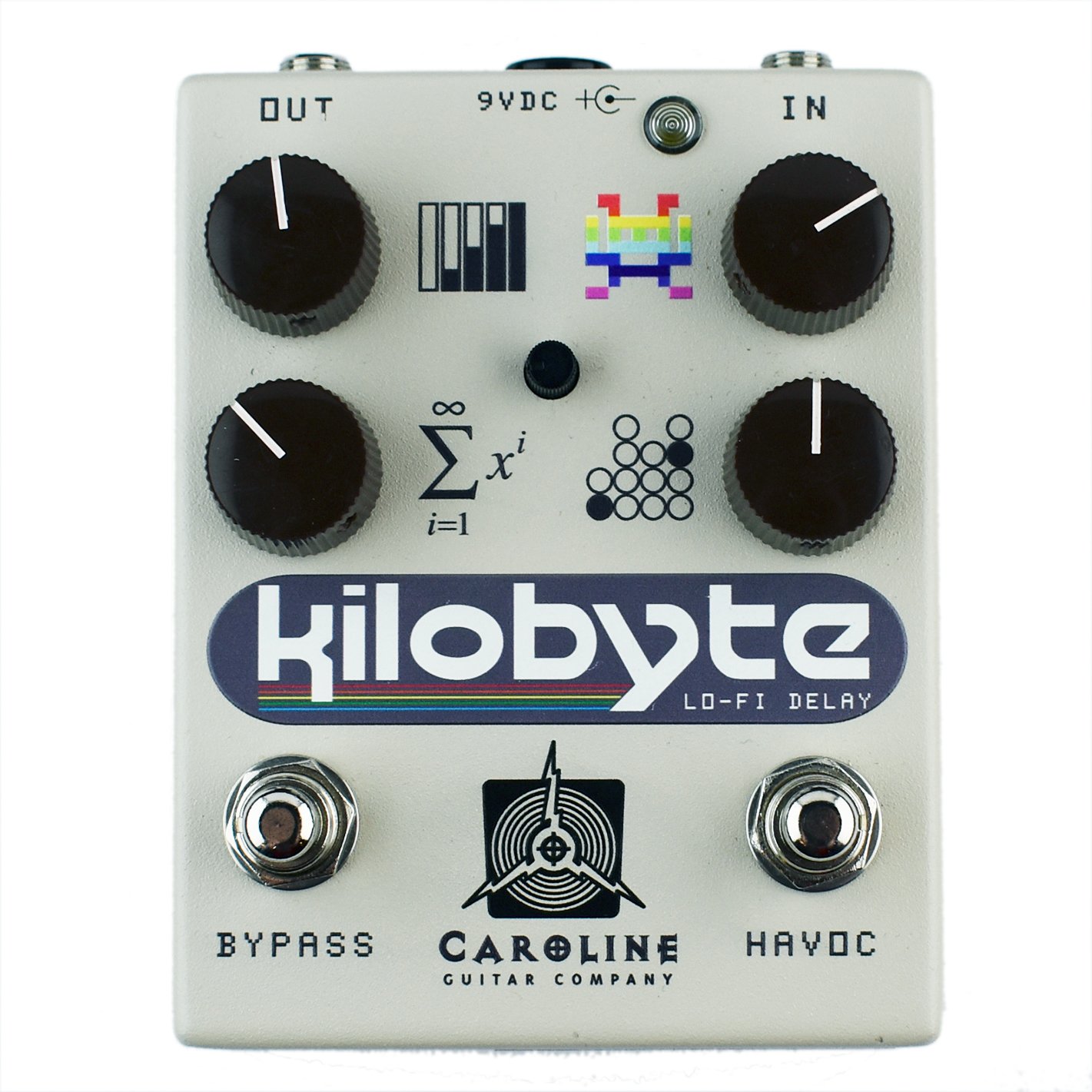 Caroline Guitar Kilobyte Lo-Fi Delay"64" Version