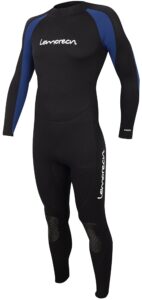 lemorecn wetsuits jumpsuit neoprene 3/2mm full body diving suit(3031,xl)