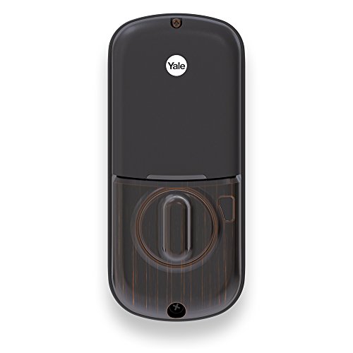 Yale Assure Lock - Keypad Door Lock in Bronze, Keypad with Key