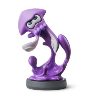 nintendo of america amiibo - new inkling squid (neon purple) - nintendo switch;