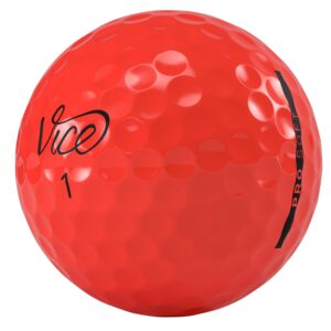 Vice Pro Soft Golf Balls, Red (One Dozen)