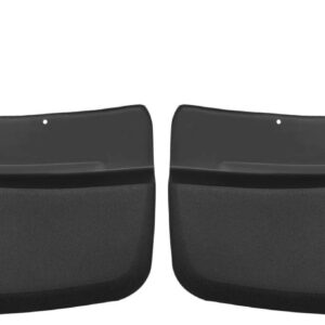 Husky Liners — Rear Mud Guards | Fits 2017 - 2024 Ford F-350/F-450 Super Duty Dually - Black, 2 Pc. | 59481