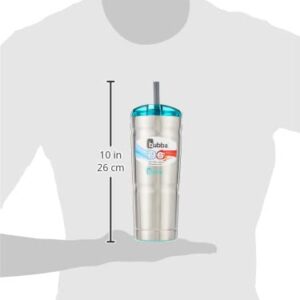 Bubba Brands 24OZ Envy S Tumbler SS, 24 Ounce (Pack of 1), Stainless Steel w/Island Teal Lid