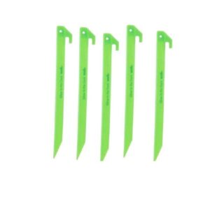 5-pack of 12" glow-in-the-dark tent stakes