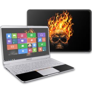 mightyskins skin compatible with samsung notebook 9 13" (2017) wrap cover sticker skins hot head