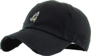 kbsv-061 blk praying hands rosary dad hat baseball cap unconstructed polo style adjustable unisex