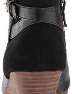 Dr. Scholl's Shoes womens Double Boot, Black, 9 US