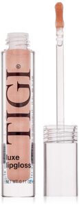 tigi cosmetics luxe lip-gloss, your highness, 0.11 ounce